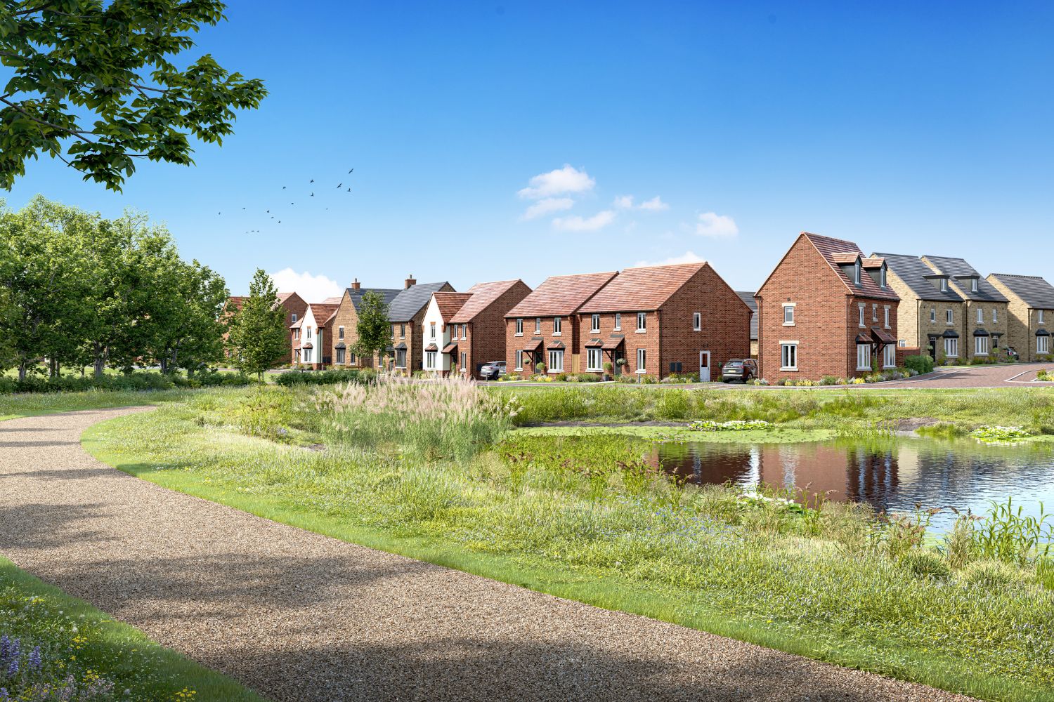 David Wilson Homes at Priors Hall Park: New homes in Corby ...