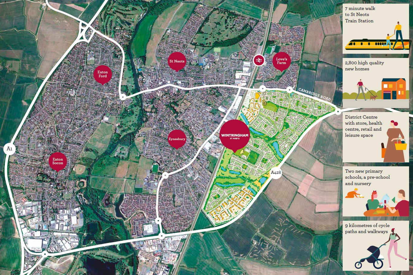 Wintringham: New homes in , Cambridgeshire | David Wilson Homes