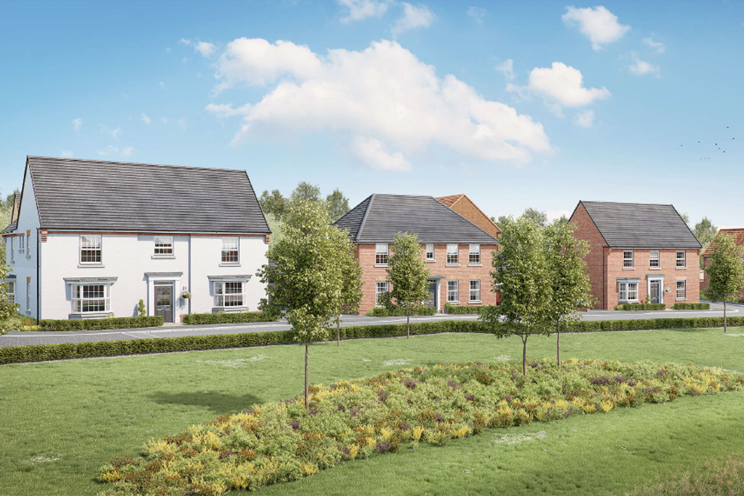 The Hawthorns: New homes in Sutton In Ashfield, Nottinghamshire | David ...