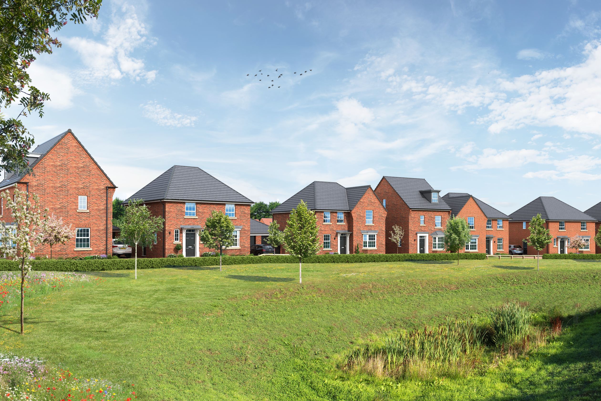 The Oval at Old Durham Gate: New homes in , County Durham | David ...